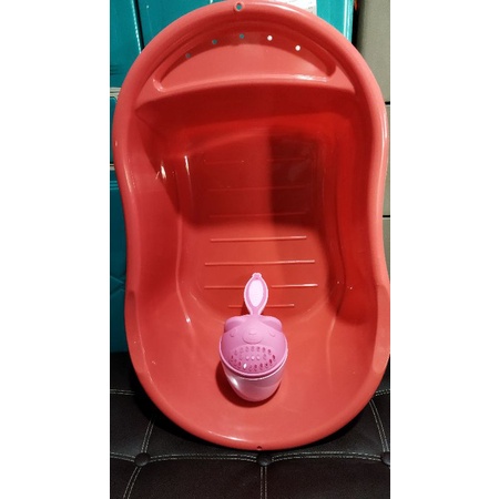 Assorted Color Bath Tub with Tabo Set | Shopee Philippines