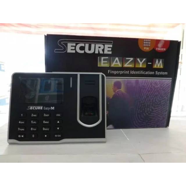 MESIN Secure EAZY-M GUARANTEE - Fingerprint/Fingerprint Attendance ...