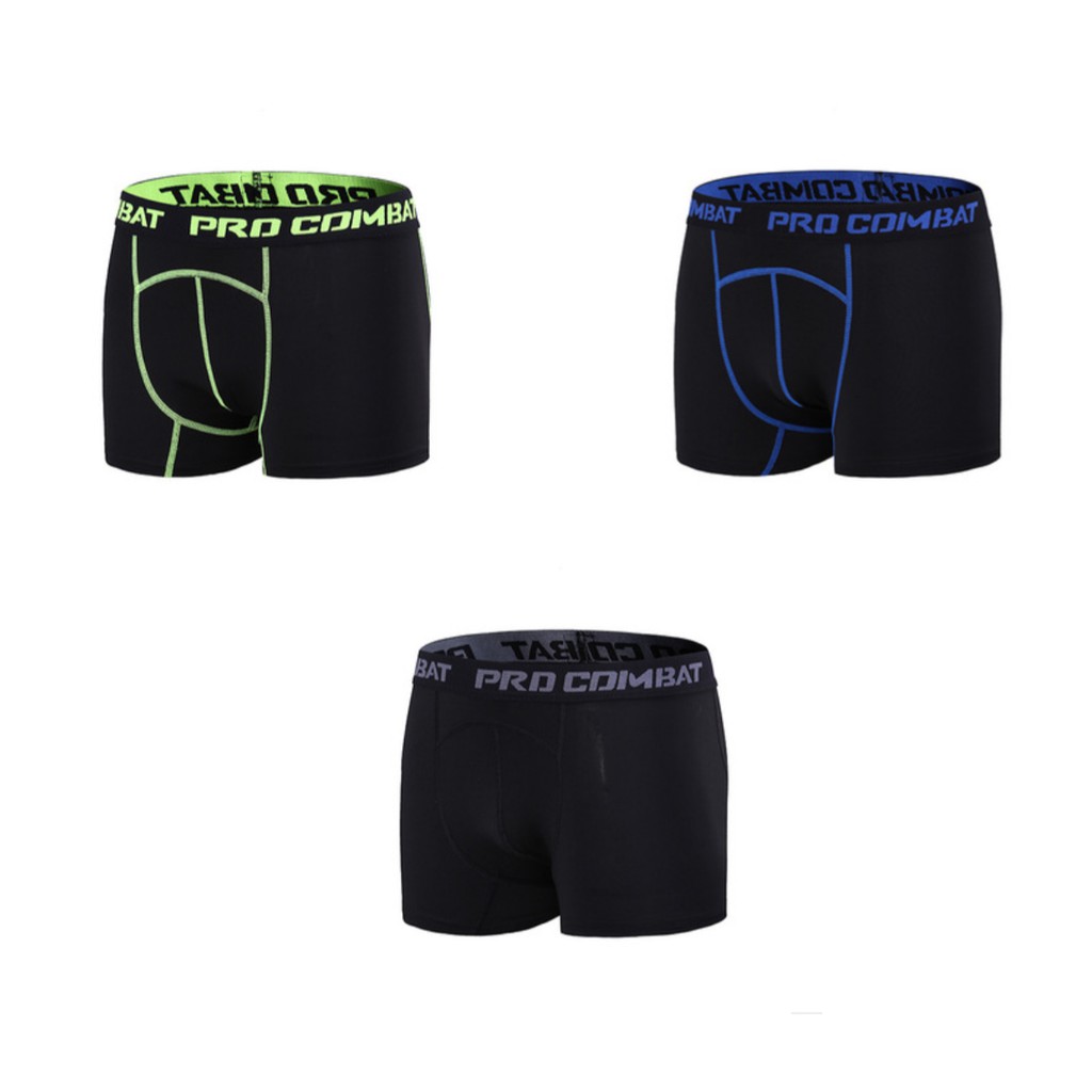 Compression Pants Underwear Boxers For Sports Pro Combat | Shopee ...