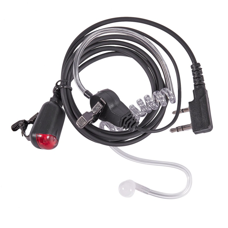 FBI Security Headset with sound tube radio for Walkie Talkie Lanbdchau ...