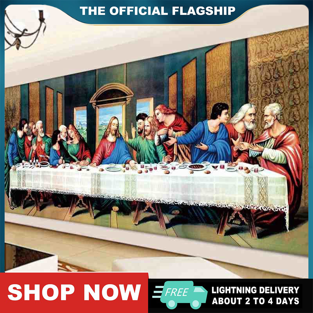 The Last Supper Jesus round diamond painting full diamond，bead painting ...