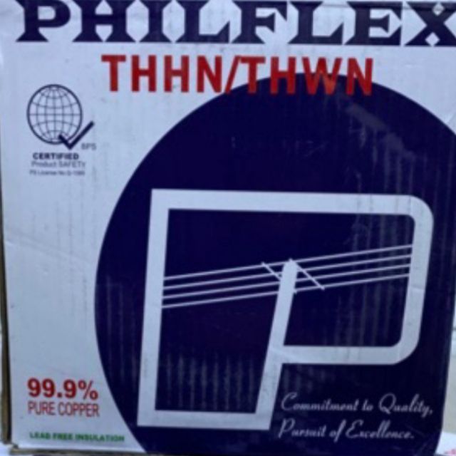 PHILFLEX THHN/STRANDED WIRE 99.9% COPPER | Shopee Philippines