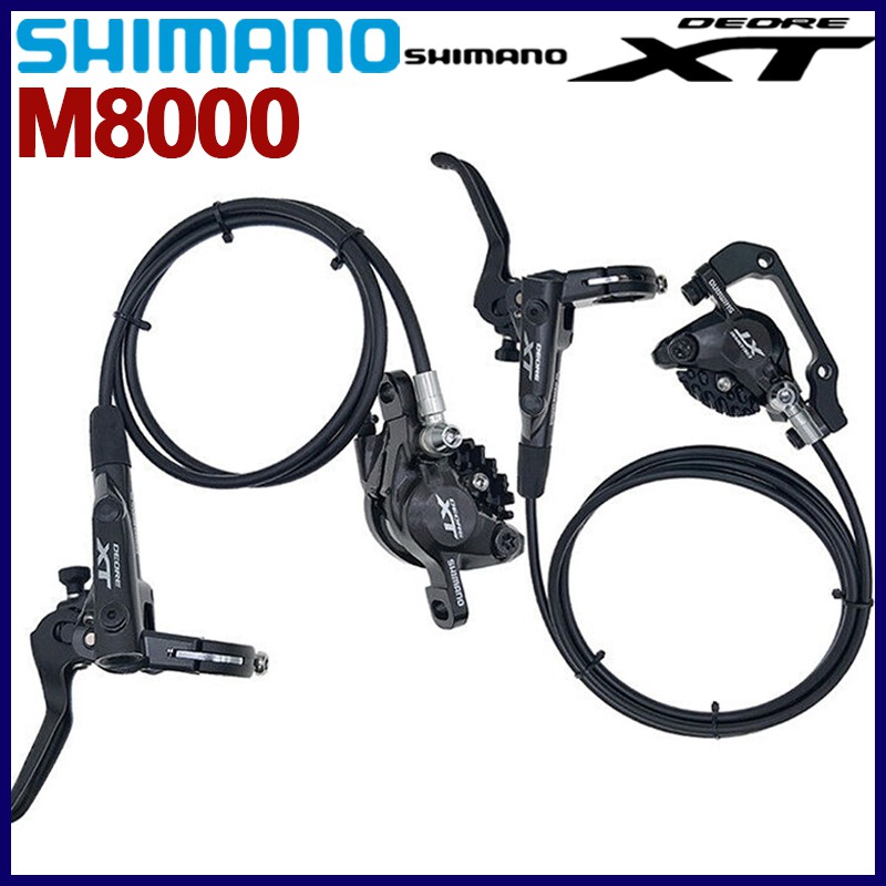 Shimano Deore XT M8000 M8100 Hydraulic Brake Set Ice Tech Cooling Pads 2-Pisto Front And Rear ...