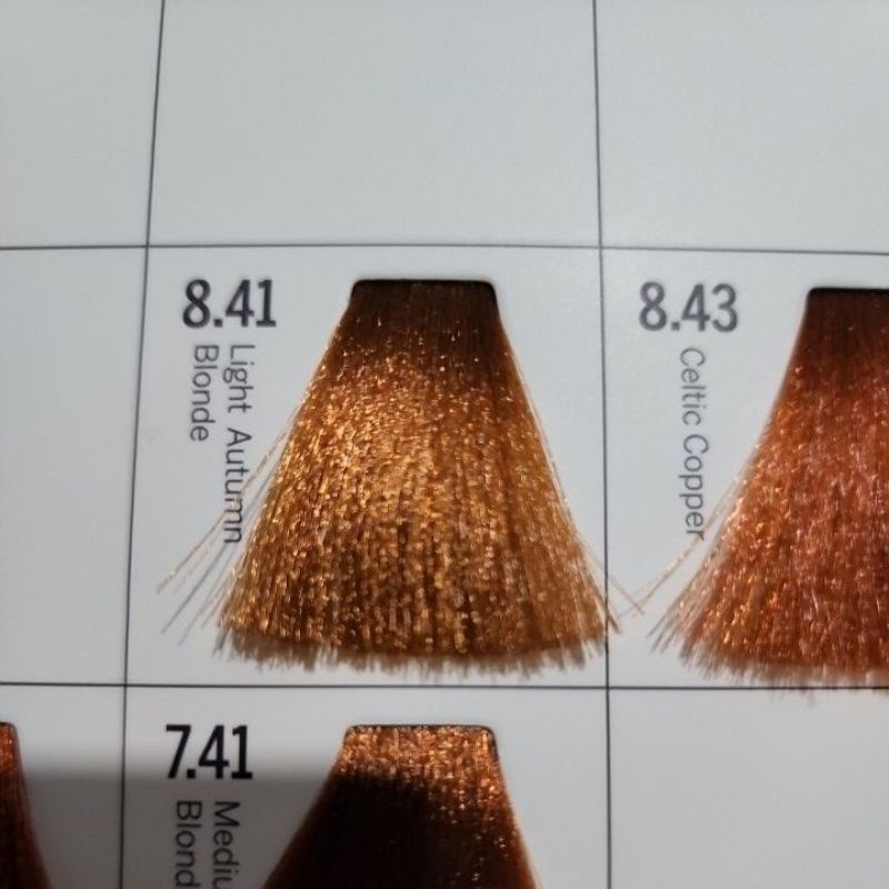 FUSION hair color 120ml (GOLD, RED, COPPER series: golden blonde ...