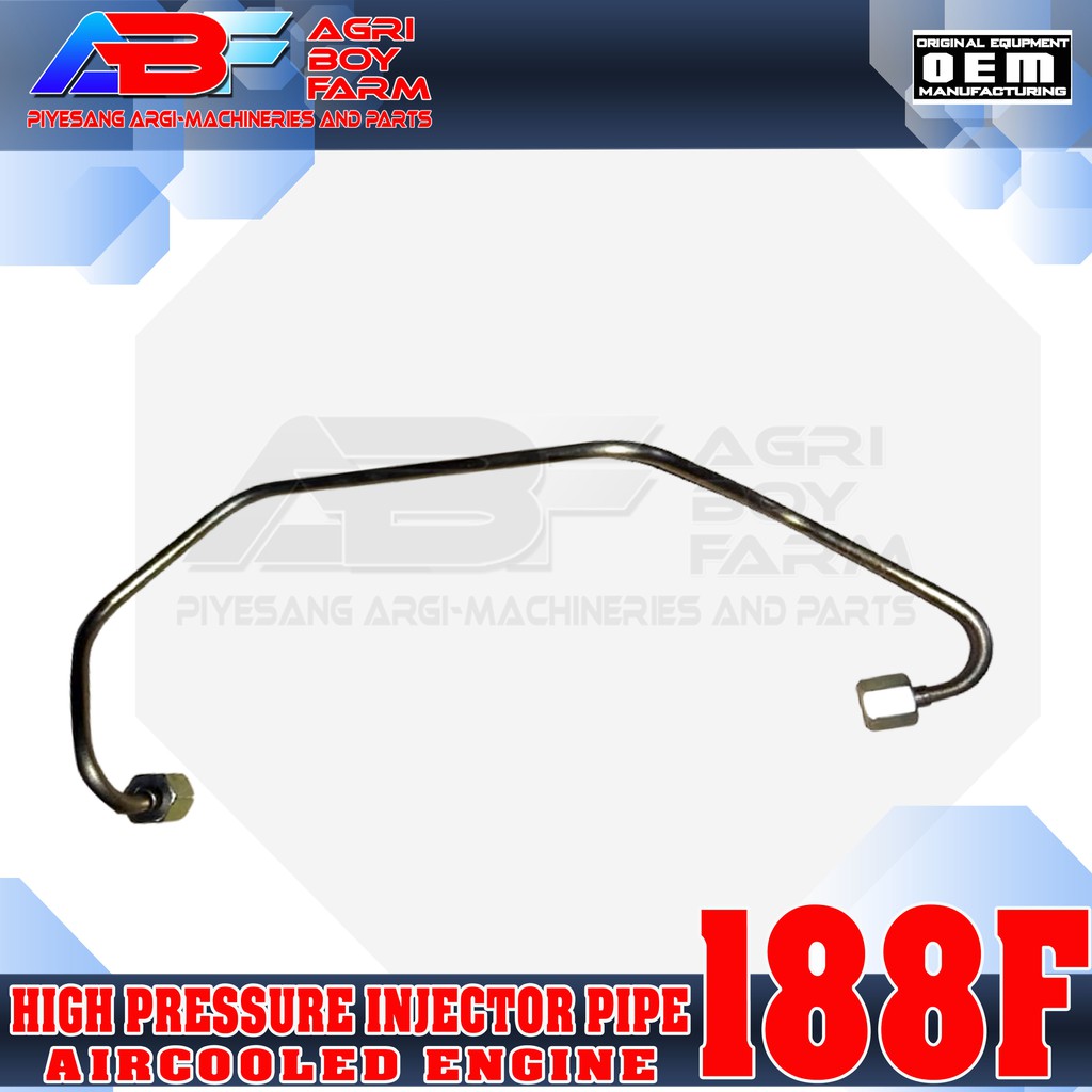 Fuel Injection Pipe Pressure Pipe 188F Air Cooled Diesel Engine ...