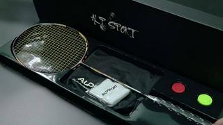 Alpsport Sc-Tfty 5u 35 Lbs Badminton Racket 100% Genuine Full Carbon ...