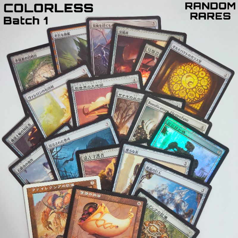 MTG Card COLORLESS VARIOUS RARES Batch 1 Magic the Gathering Trading ...