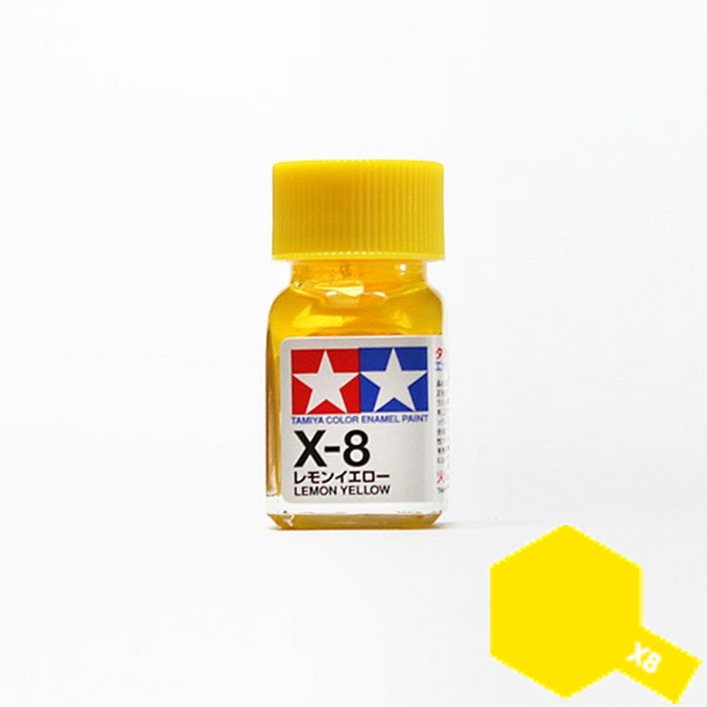 Tamiya Enamel Colour X-8 (Lemon Yellow) | Shopee Philippines