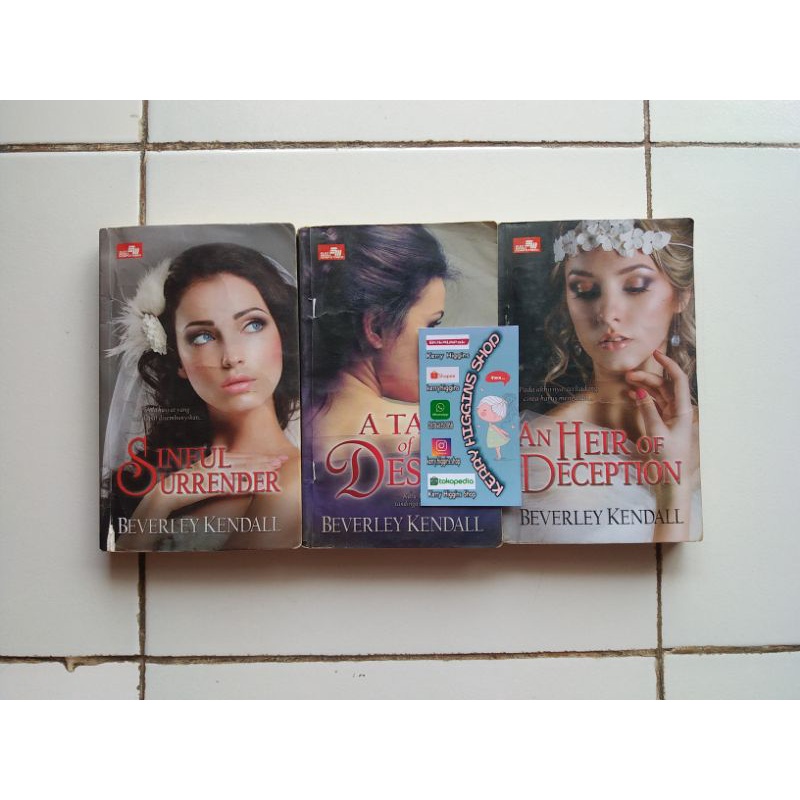 The Elusive Lords series - Beverley Kendall (3 books) | Shopee Philippines