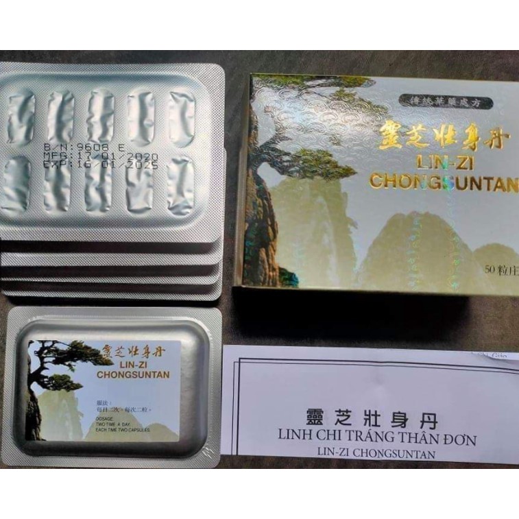 LING ZHI ORIGINAL CHONGSUNTAN Strengthen your body Original Pampataba ...
