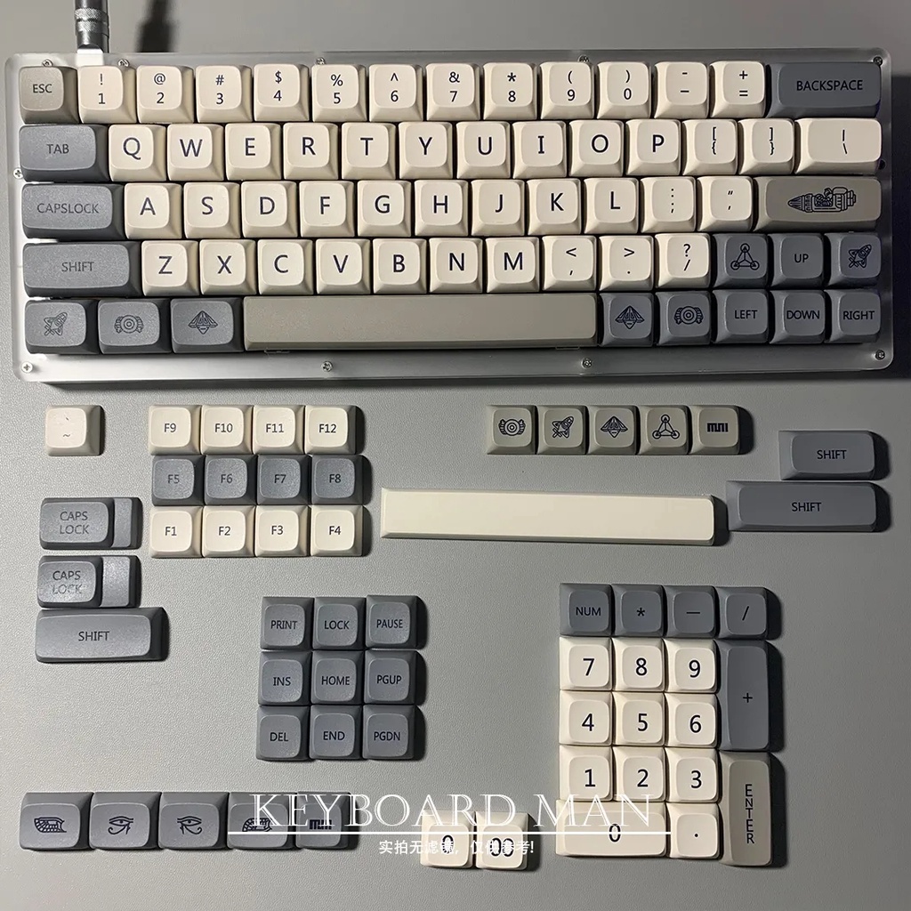 Revelation keycaps PBT sublimation XDA profile keycap suitable for 108 ...