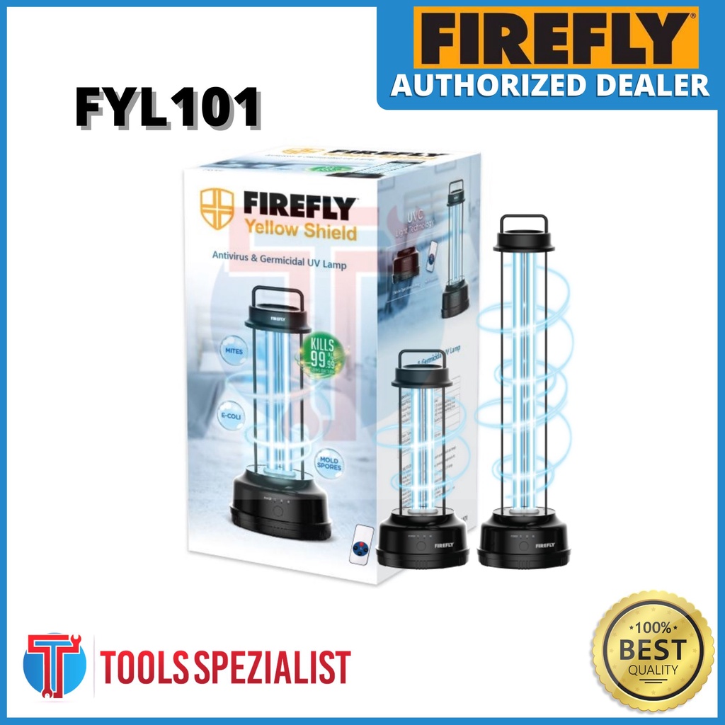 FIREFLY FYL101 YS ANTIVIRUS & GERMICIDAL UV LAMP 18" | Shopee Philippines