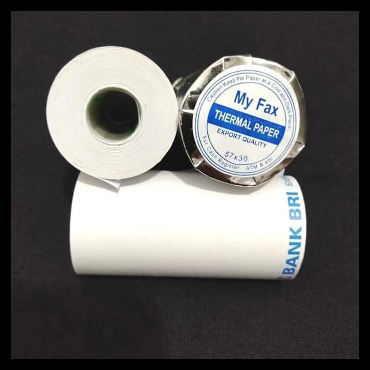 Promo Thermal Receipt Paper Logo Bank Bri 57x30mm | Shopee Philippines
