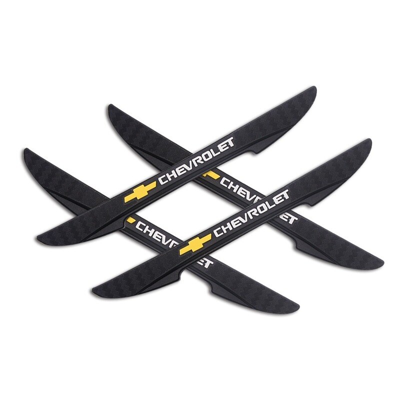 Mirro 4Pcs Anti-Collision Car Door Strip Rearview Sticker For Chevrolet ...