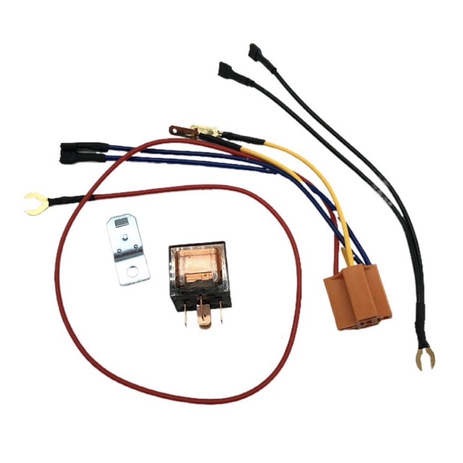 New Super-x Horn Relay SET Mini Driving Light Relay Transparent Socket ...