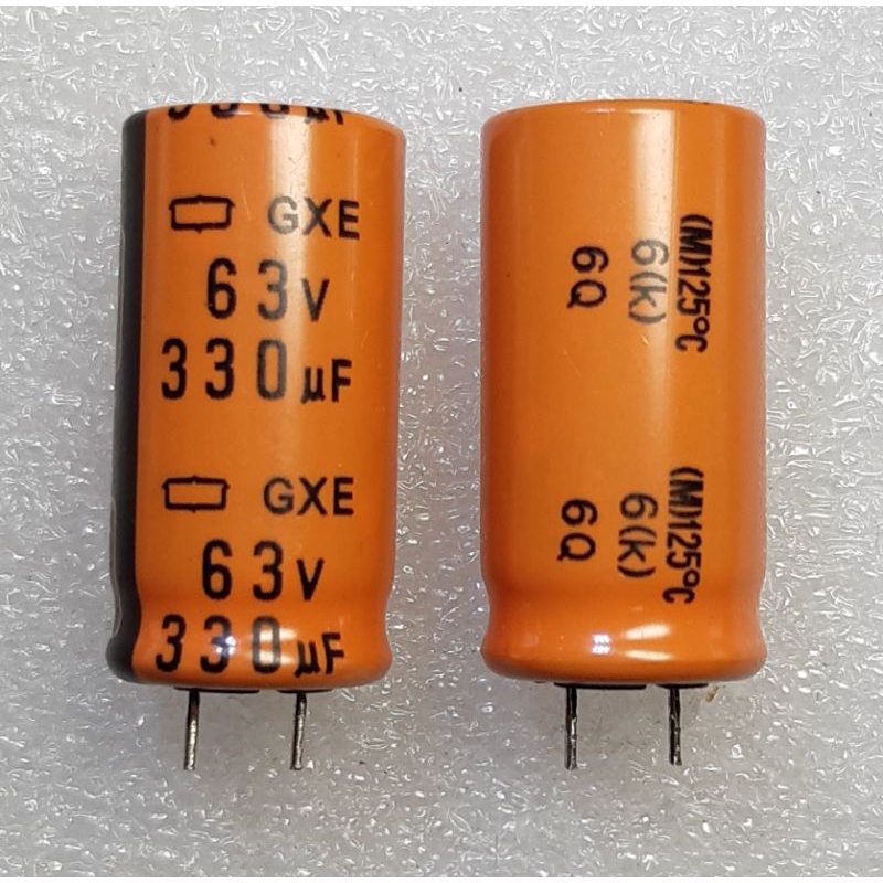 Nippon Chemi-con GXE 330uf 63v 125 (Cutting Leg) capacitor | Shopee ...