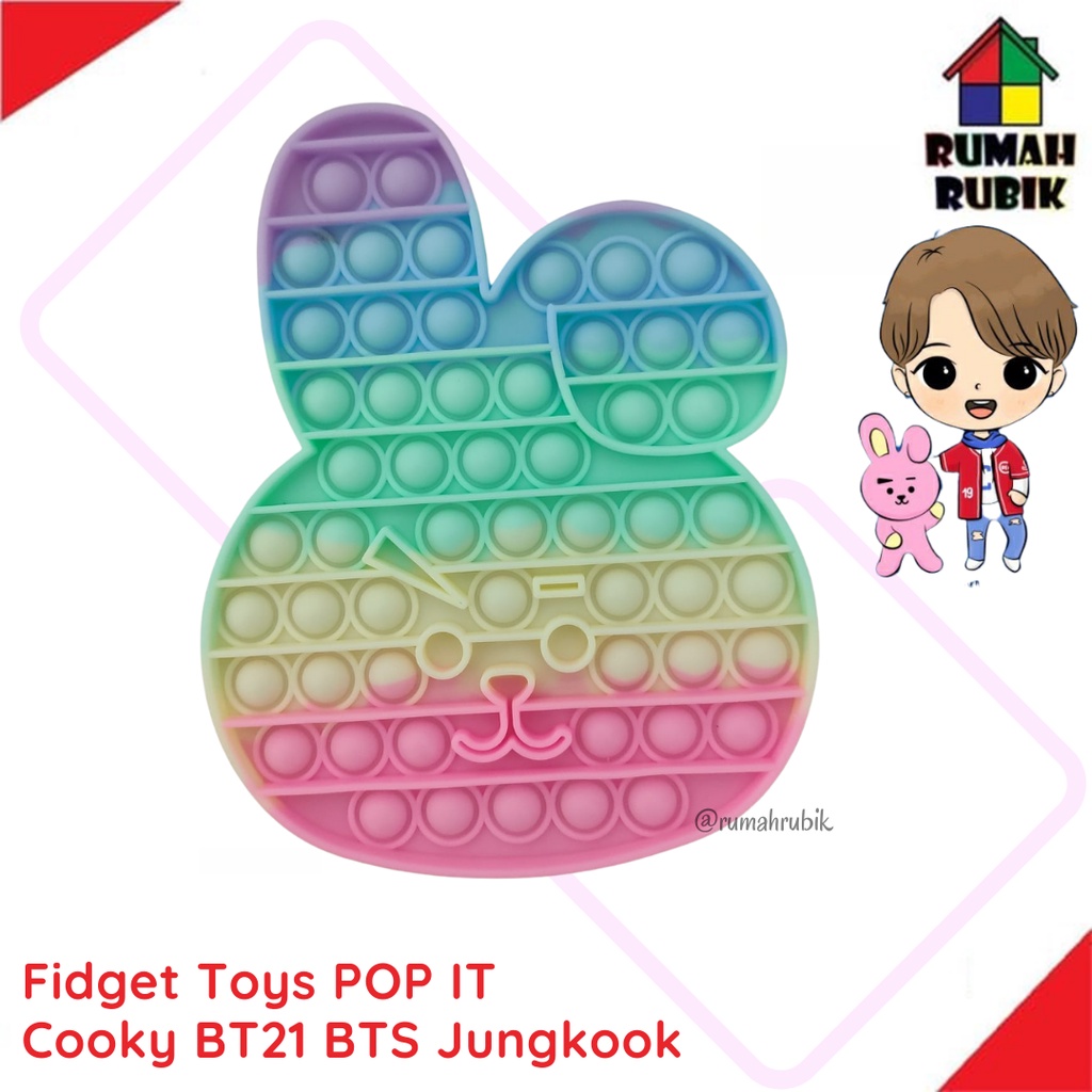 Pop IT BTS Color/POP IT COOKY BT21/Squishy | Shopee Philippines