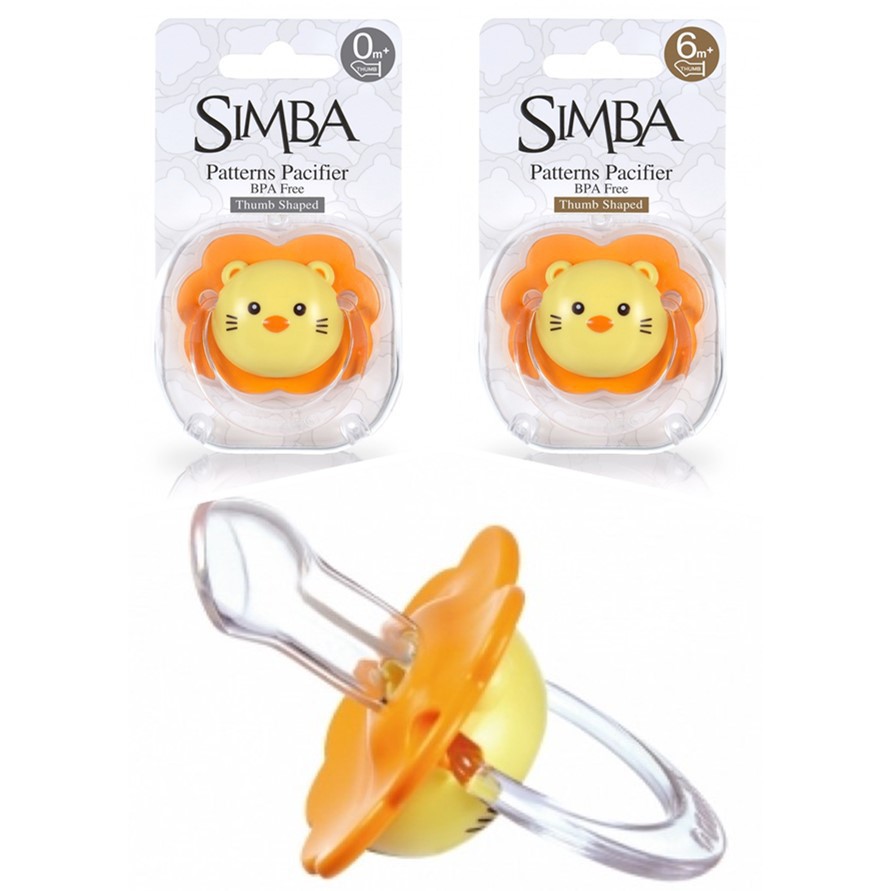 Simba thumb shaped pacifier | Shopee Philippines