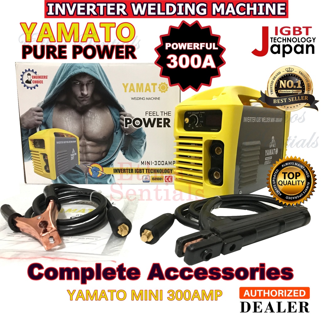 YAMATO Japan Welder 300A Inverter Portable Welding Machine Stick ARC ...