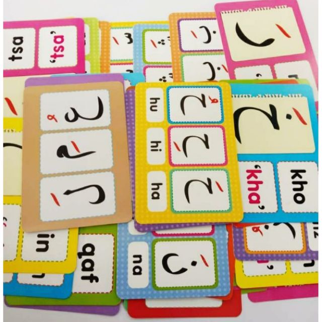 Imbas Alif Ba Ta / Hijaiyah Flashcard | Shopee Philippines