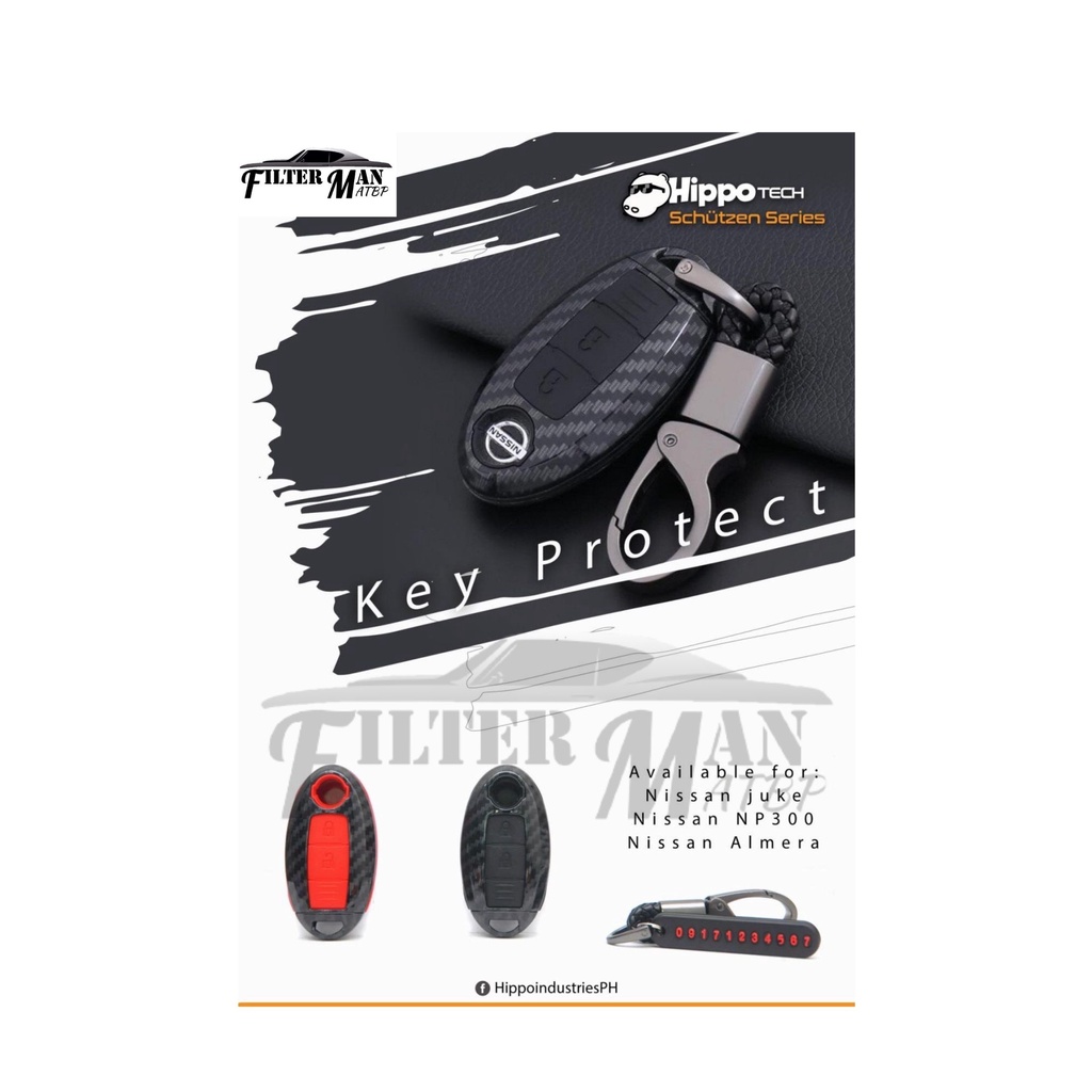 HippoTech Schutzen Series KEY PROTECT for Nissan Juke/Terra/NP300/Almera 2018 (CARBON) | Shopee ...