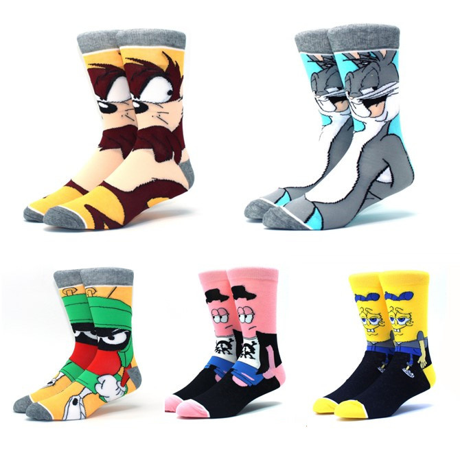 Fashion socks personality anime socks cartoon skarpety high quality ...