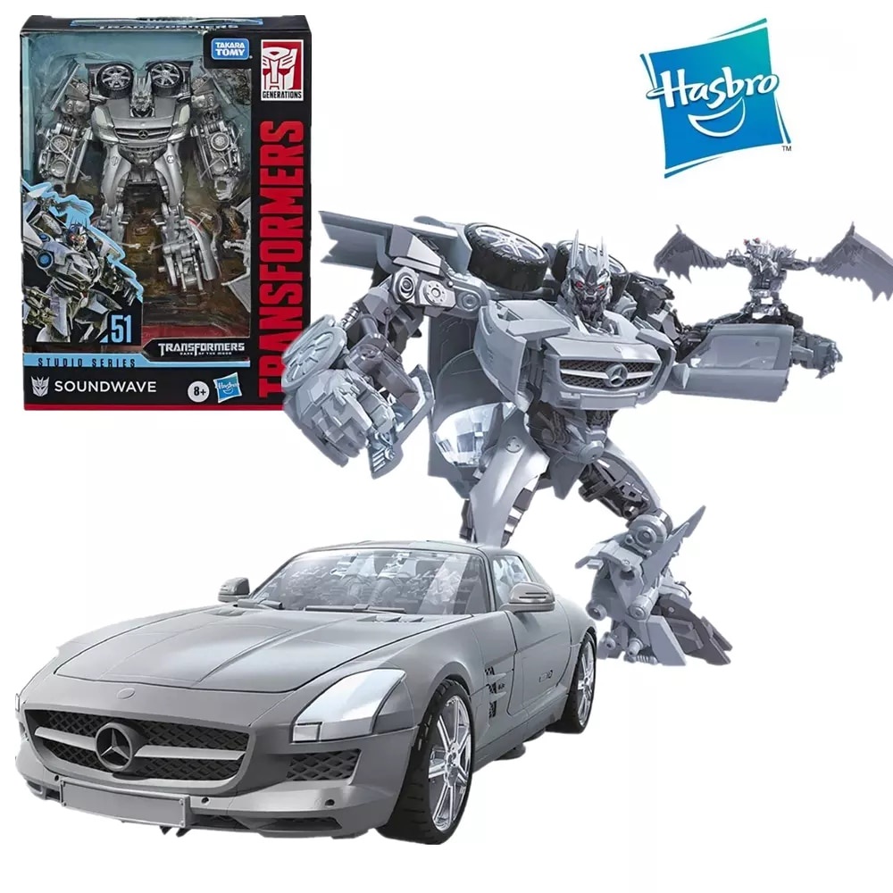 Hasbro Transformers Studio Series 51 Deluxe Class Movie4 Soundwave ...