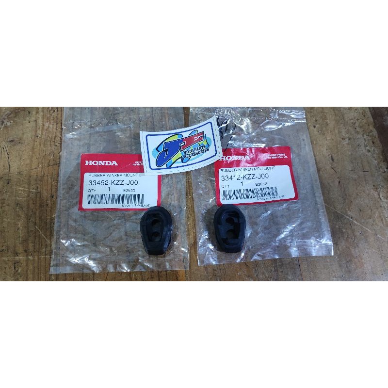 GENUINE HONDA ORIGINAL PARTS RUBBER WINKER MOUNT L/R FOR HONDA CLICK ...