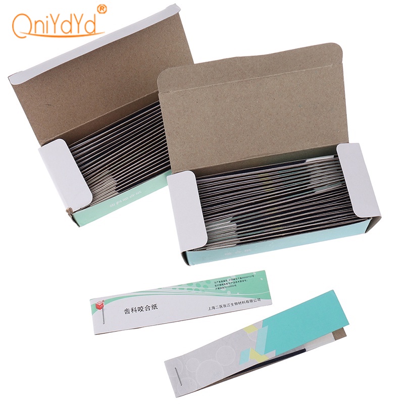200 Sheet/Box Dental Dentista Articulating Paper Strips Oral Dentist ...
