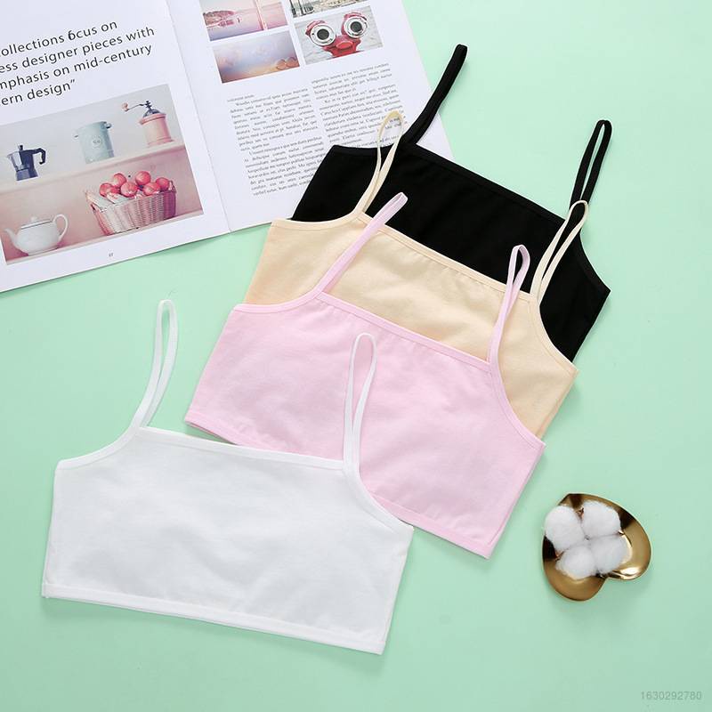 7-10 years old Kids Bra For Girl teens bralette tops Student girls ...