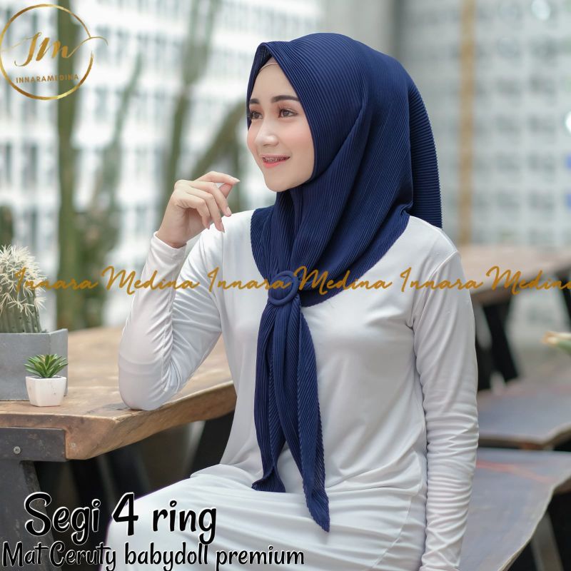 Inaramedina Ori ring 4-sided/Inara Medina/ inaramedina Ori Pleated ...