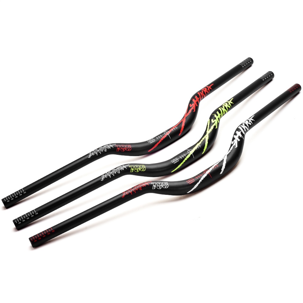 SHIKRA Bicycle Handlebar Mountain Bike Riser 31.8*785mm Aluminium Alloy ...