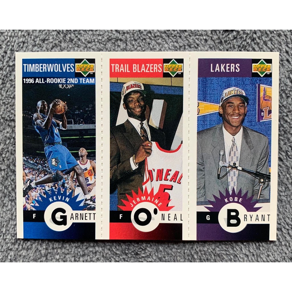 1996-97 Collectors Choice Kobe Bryant Kevin Garnett ONeal RC Rookie NBA ...