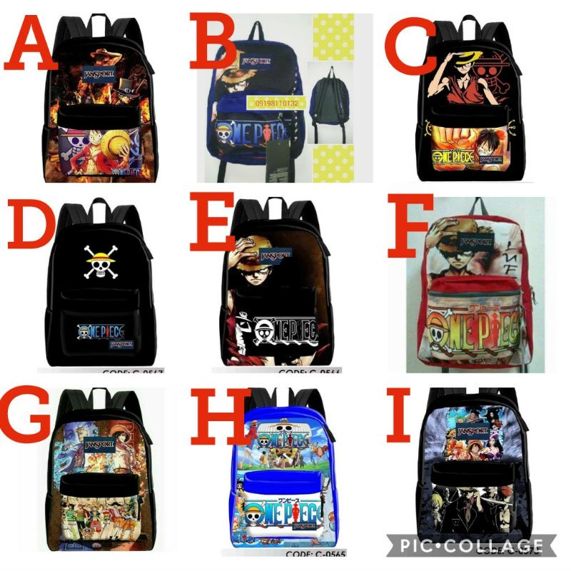 ONE PIECE BAGS KIDS BAGS SCHOOL BAGS DURABLE AND AFFORDABLE BACKPACK # ...