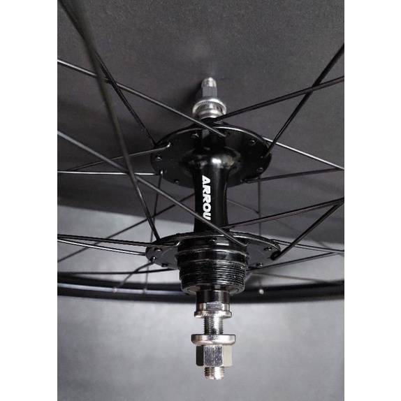 Arrow Rimset Rim Set Hi Flange Low Flange for Fixie Fixed Gear Bikes ...