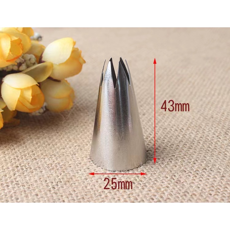 Nozzle Tip Piping Tip for Cake Icing Buttercream Pastry Decoration 1M ...