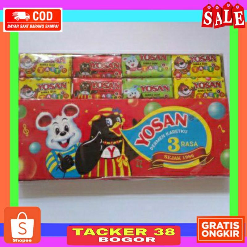 Yosan Chewing Gum Assorted Flavors Price 1 PACK Contains 60 PCS ...