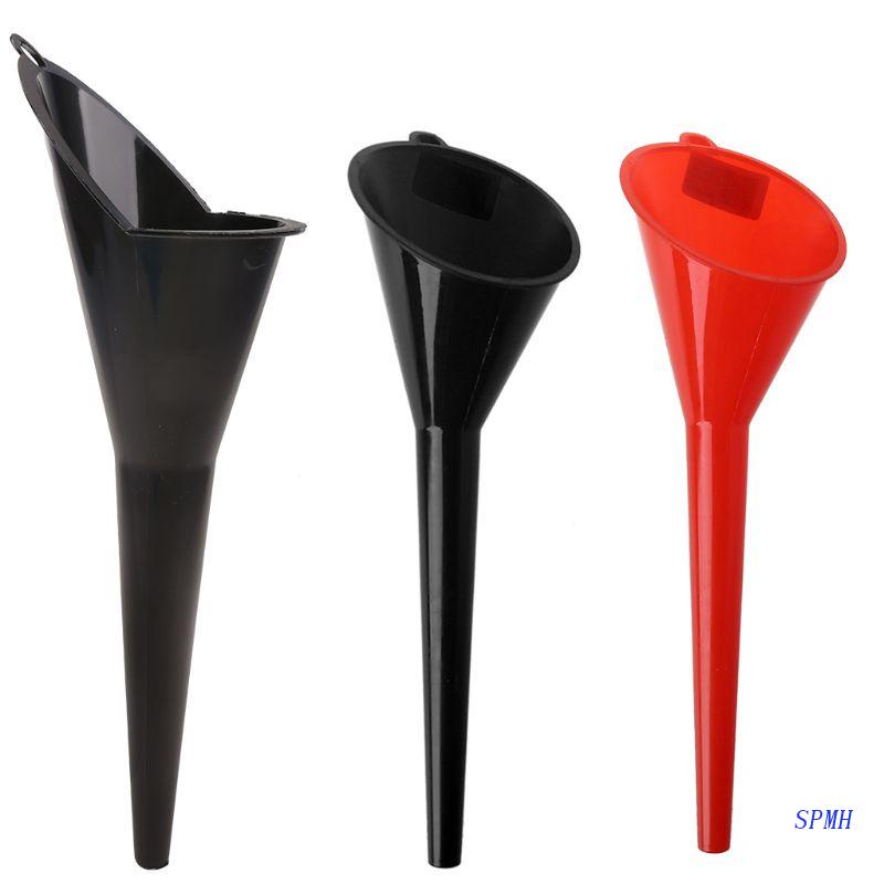 Super Multipurpose Long Stem Plastic Funnel for Cars Gas Tanks Engine ...