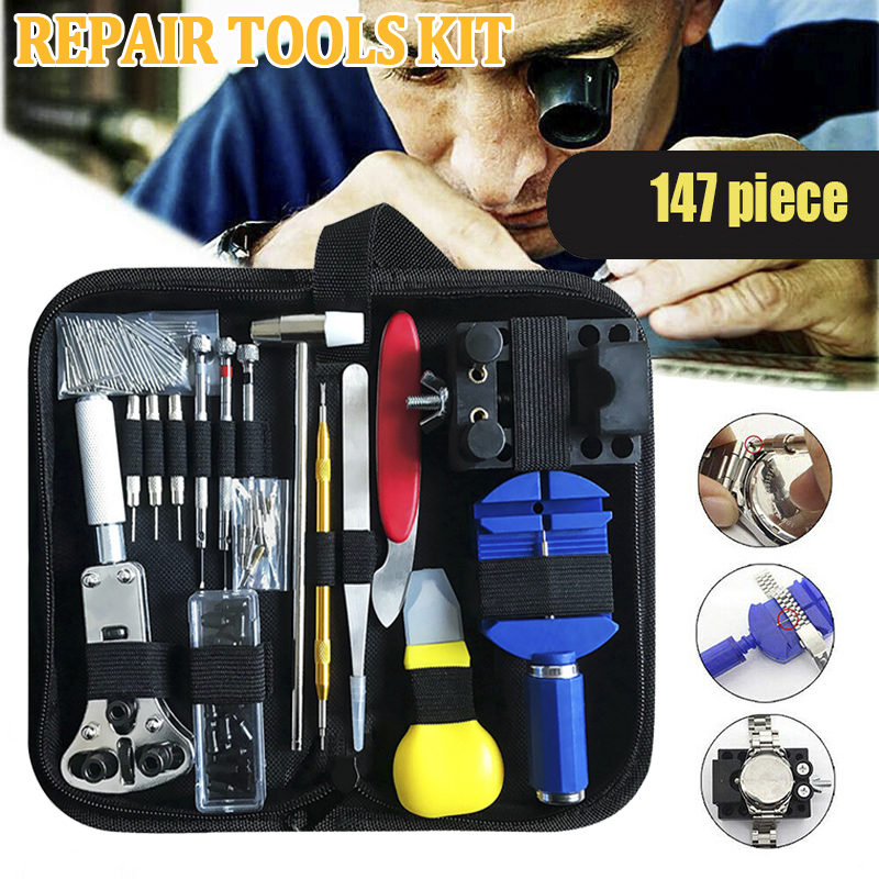Watch Repair Kit Tool Set Watch Adjuster Tool Watch Battery Remover ...
