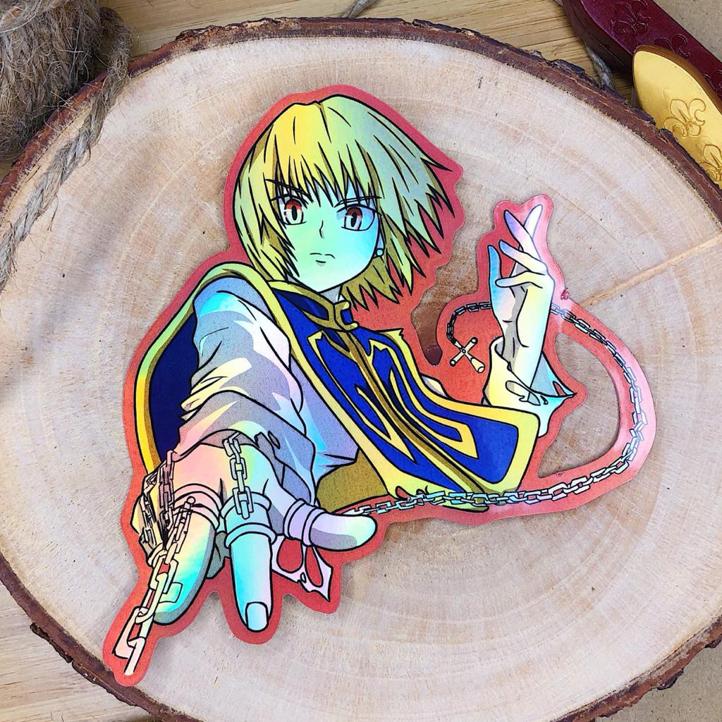 Hunter X Hunter Hologram Sticker Kurapika | Shopee Philippines
