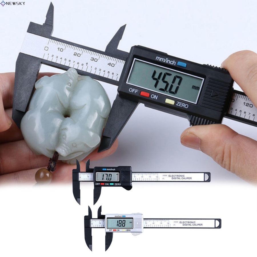 Electronic Digital Display Vernier Caliper Inch Metric Conversion Hd ...
