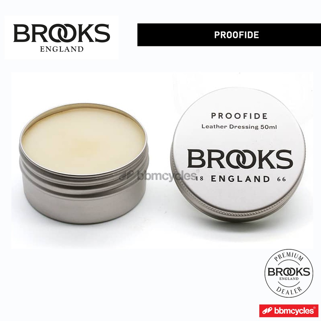 BROOKS PROOFIDE 50G TIN LEATHER DRESSING MADE IN ENGLAND | Shopee Philippines