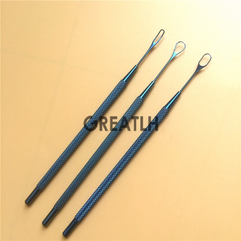 Loops Ophthalmic Lens Titanium Eye Lens Loop Eye Surgical Instrument