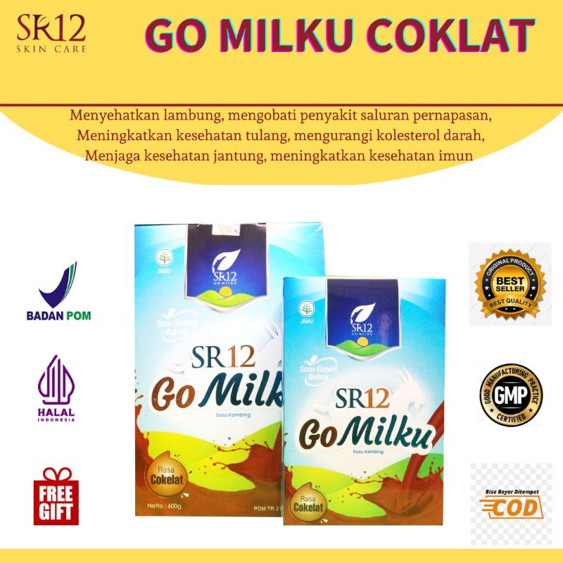 Go MILKU Chocolate SR12/ Immune BOOSTER Milk/ Weight Gain Milk/ Breast ...