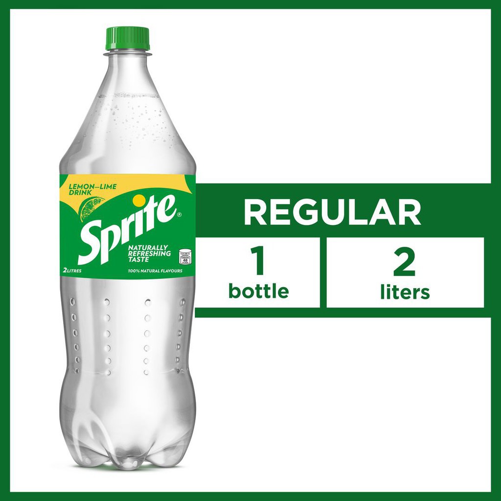 Sprite Regular 2L Soft Drinks | Shopee Philippines