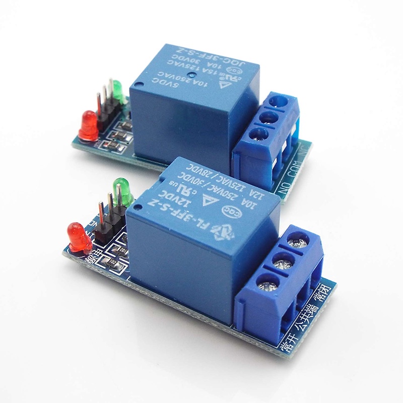 DC 5V 12V Low Level Trigger 1 Channel Relay Module Interface Board Shield 1 Way DC 5V DC 12V For ...