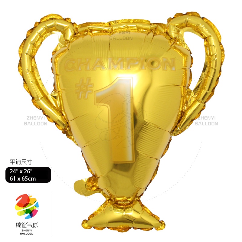 26 inch trophy balloon wedding decoration birthday decoration aluminum ...
