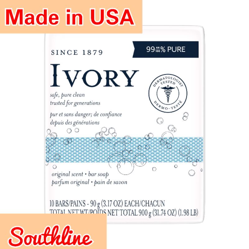 Ivory Original Scent Bar Soap 113g Made in USA | Shopee Philippines
