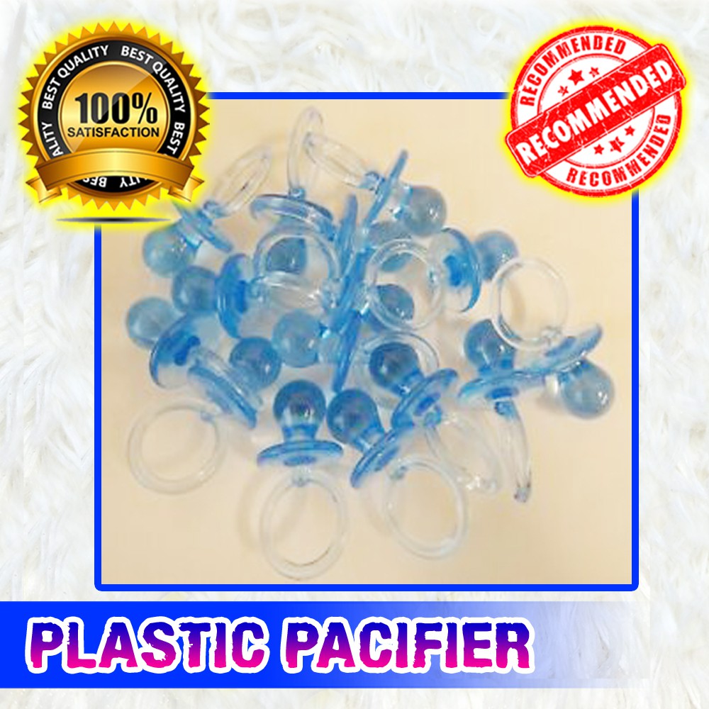 Acrylic Pacifier for souvenirs / Transparent Pacifier (20 pcs) | Shopee ...