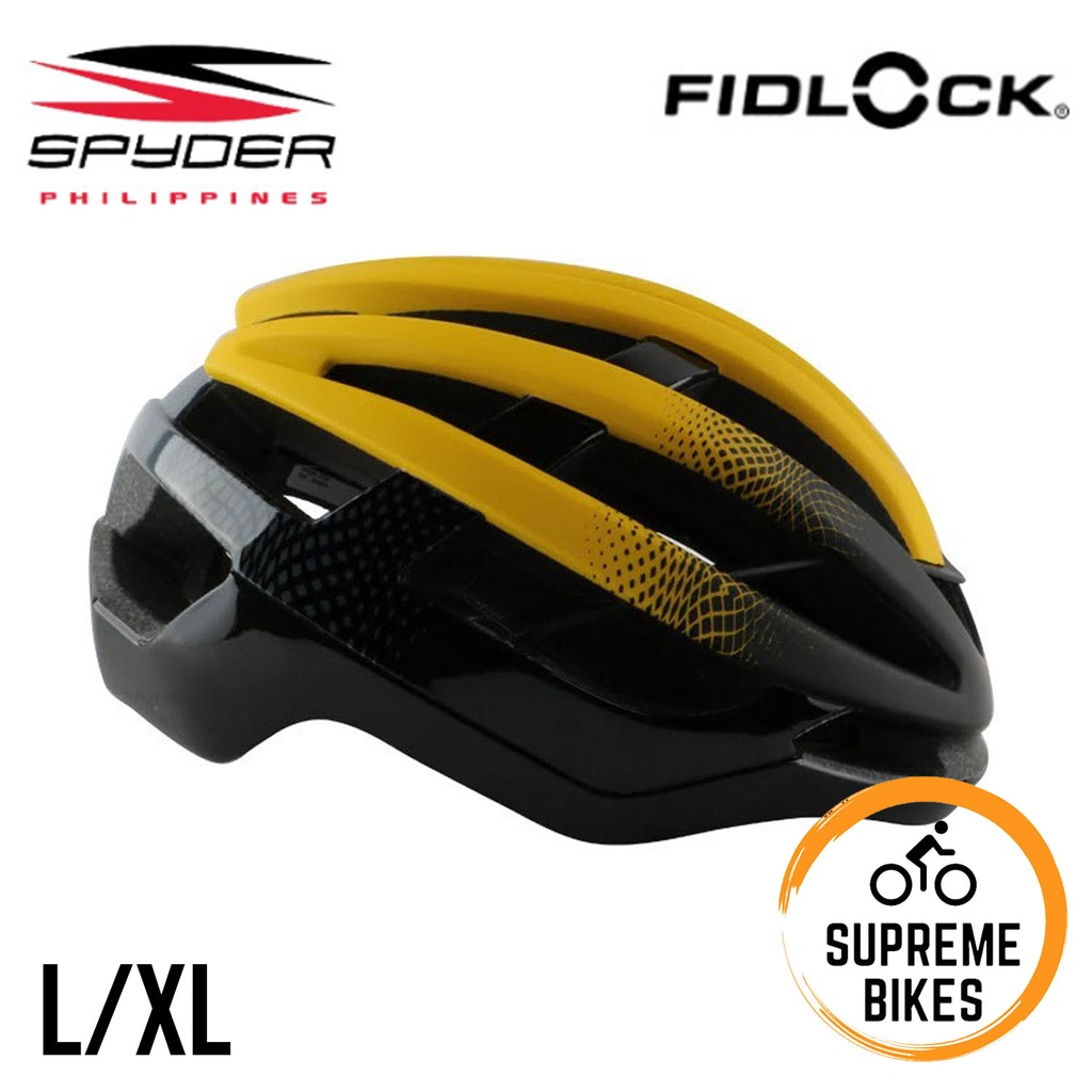 Spyder CARVE Road Bike Helmet with FIDLOCK Aero and Lightweight - Gloss ...